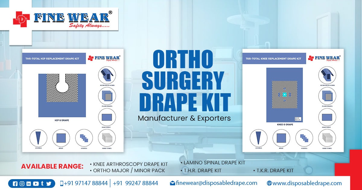 Ortho Surgery Drape Kit in Maldives Fine Wear